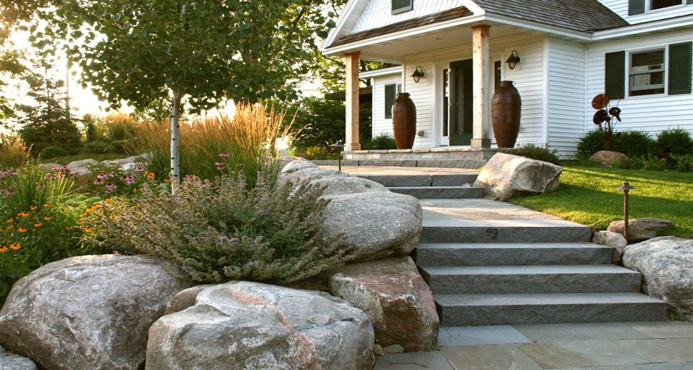 Front Entry Design & Construction - Minneapolis - Yardscapes ...